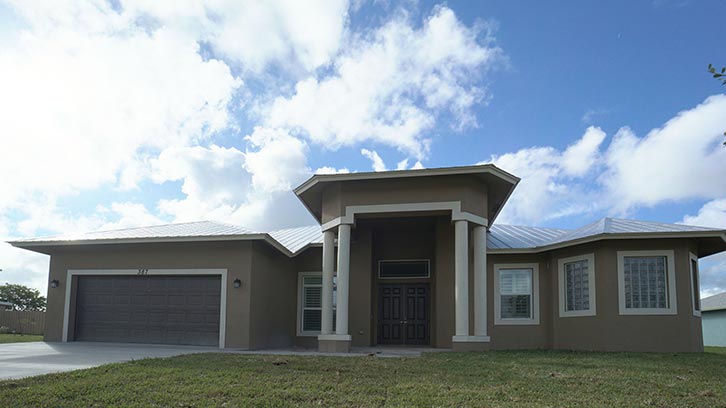 4 Pillar Elevation - RJM Custom Homes